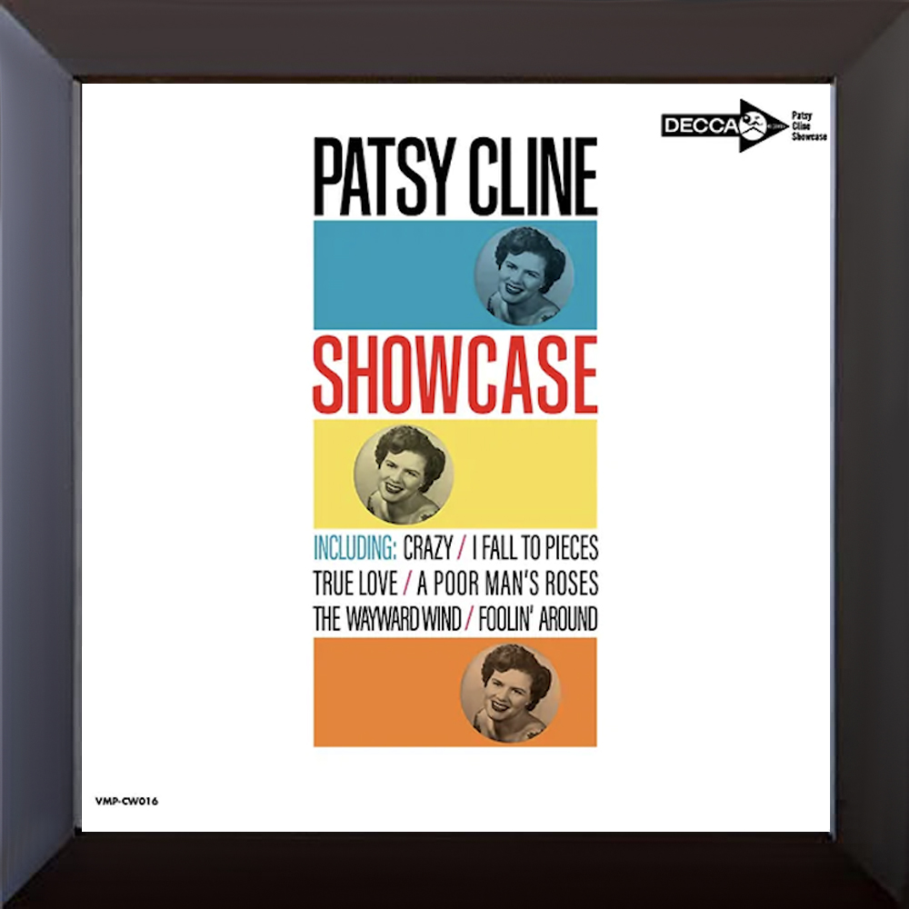 Showcase (VMP Edition Bleu Jaune Orange) Patsy Cline (vinyle neuf) - up ...
